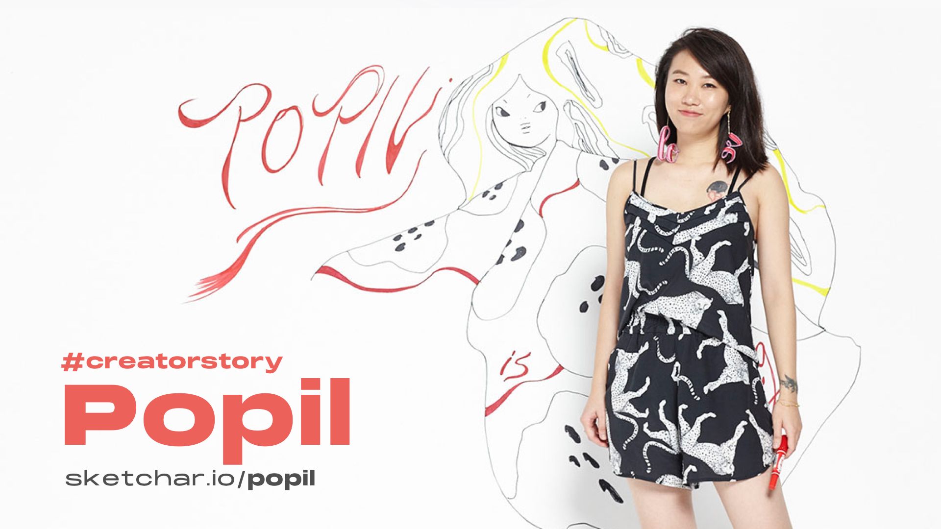 Creator Story with Sketchar: Popil